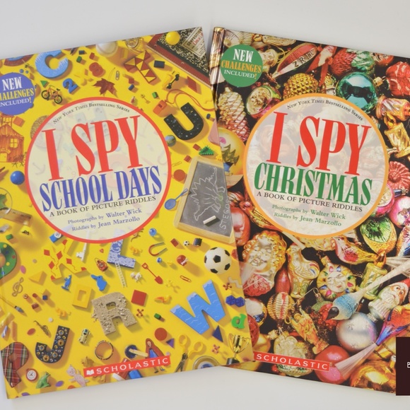 Scholastic | Other | Set Of 2 I Spy Books I Spy School Days I Spy ...